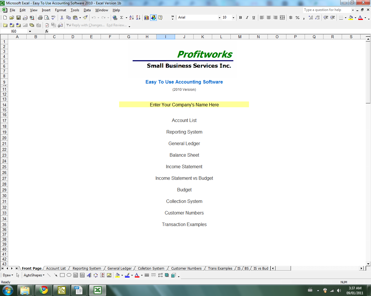 Easy To Use Accounting Software Based In Excel For Quick Learning 